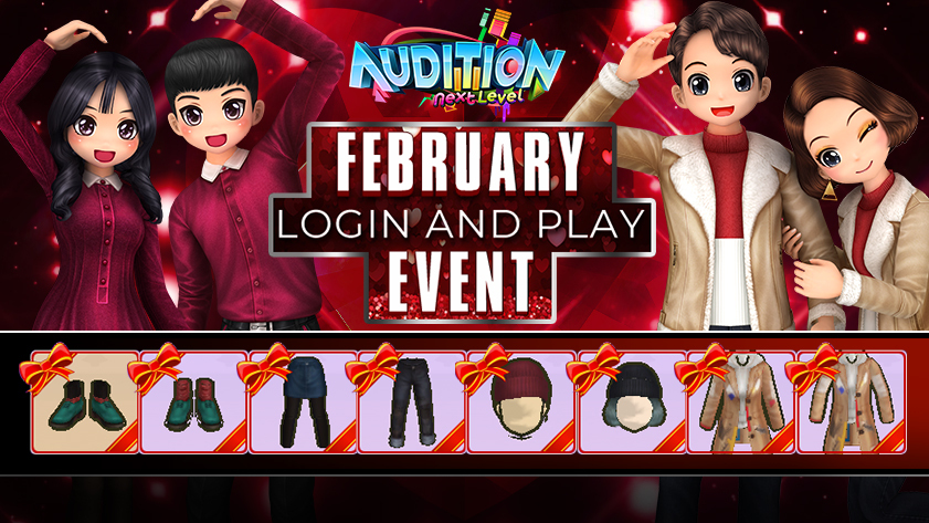 February Login And Play - PlayPark