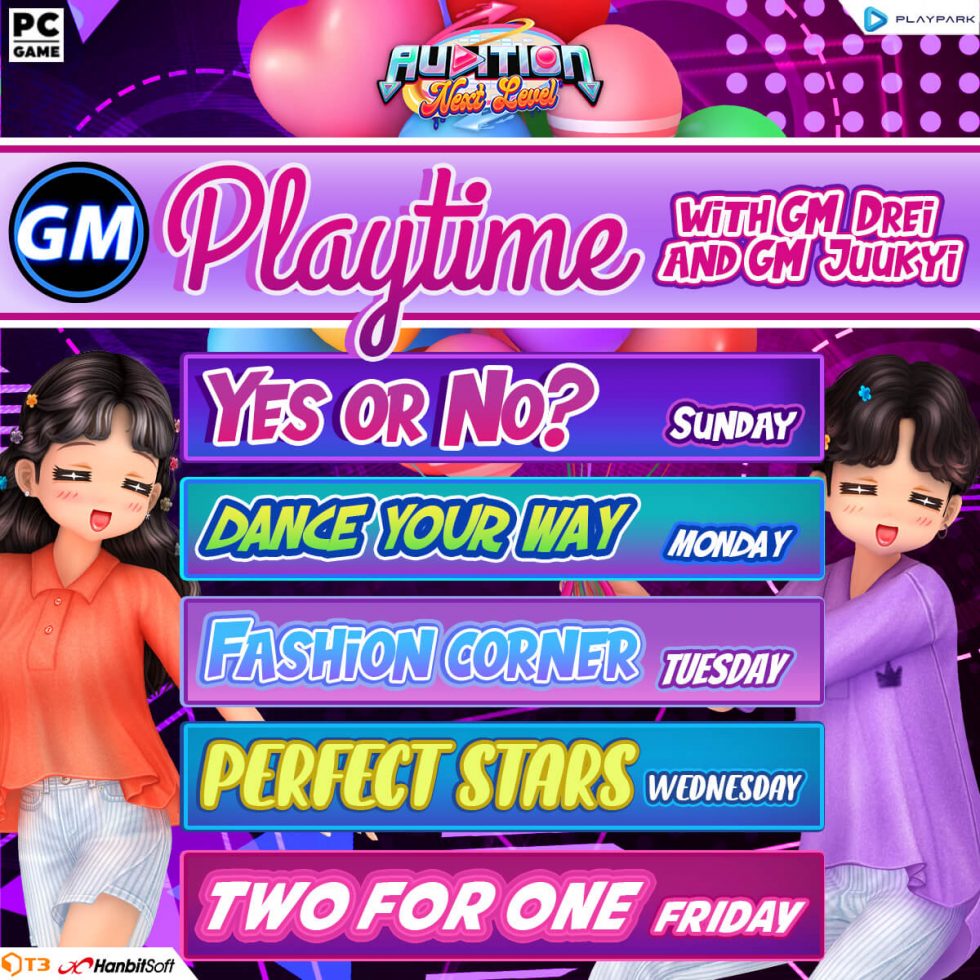 [EVENT] MARCH GM PLAYTIME - PlayPark