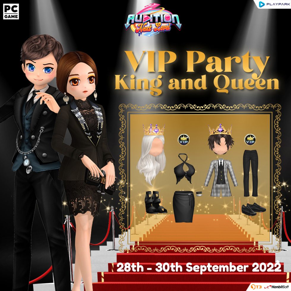 [PROMO] VIP PARTY KING AND QUEEN - PlayPark