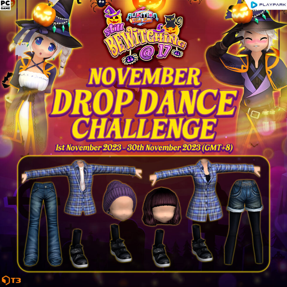 [EVENT] NOVEMBER 2023 DROP DANCE CHALLENGE - PlayPark