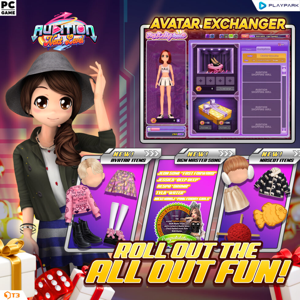 [PATCH 201] ROLL OUT THE ALL OUT FUN! - PlayPark