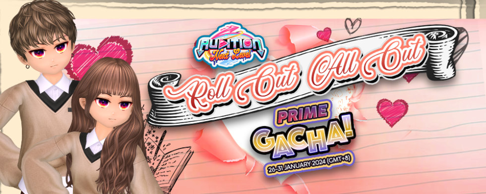[PROMO] ROLL OUT ALL OUT PRIME GACHA - PlayPark