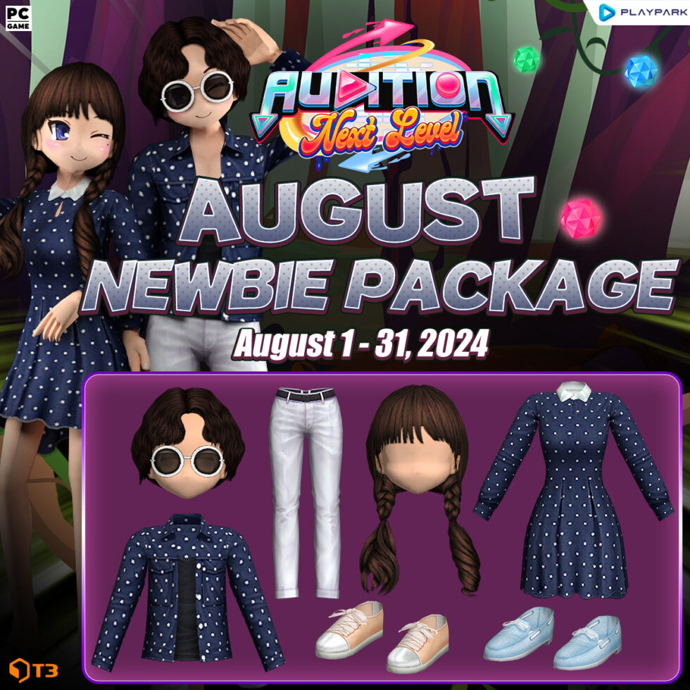 [EVENT] AUGUST 2024 NEWBIE PACKAGE - PlayPark