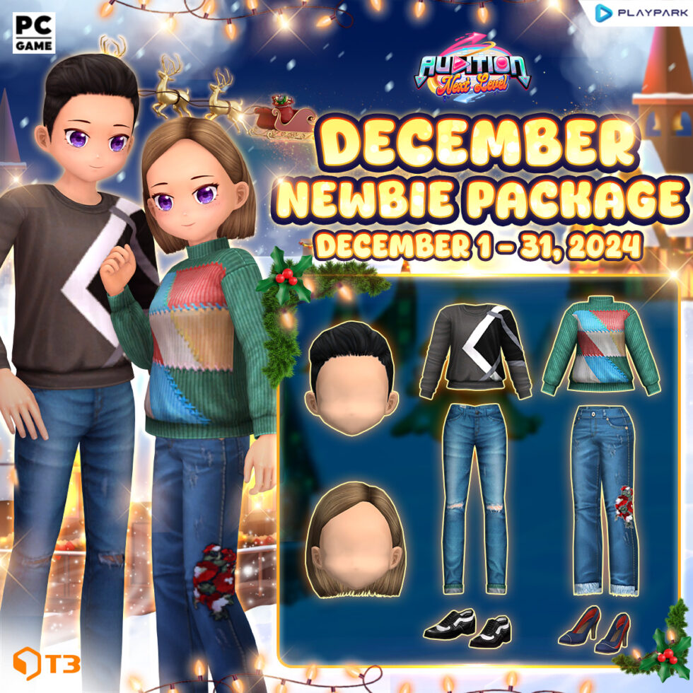 [EVENT] DECEMBER 2024 NEWBIE PACKAGE - PlayPark